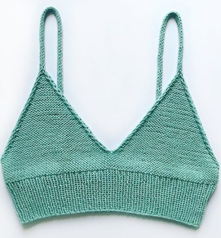 9 Free Bralette Knitting Patterns ⋆ Bright Stuffs