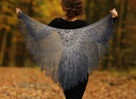 11 Shawl Free Knitting Patterns ⋆ Bright Stuffs