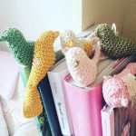 10 Free Bookmark Knitting Patterns ⋆ Bright Stuffs