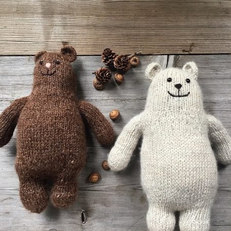 11 Teddy Bear Free Knitting Patterns ⋆ Bright Stuffs