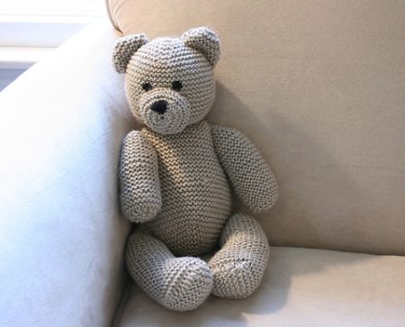 11 Teddy Bear Free Knitting Patterns ⋆ Bright Stuffs