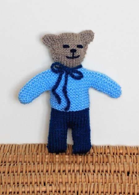 11 Teddy Bear Free Knitting Patterns ⋆ Bright Stuffs