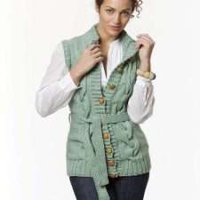 10 Vest Free Knitting Patterns ⋆ Bright Stuffs