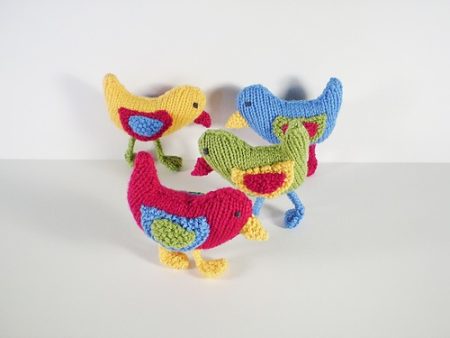 18 Knitted Birds Free Patterns ⋆ Bright Stuffs