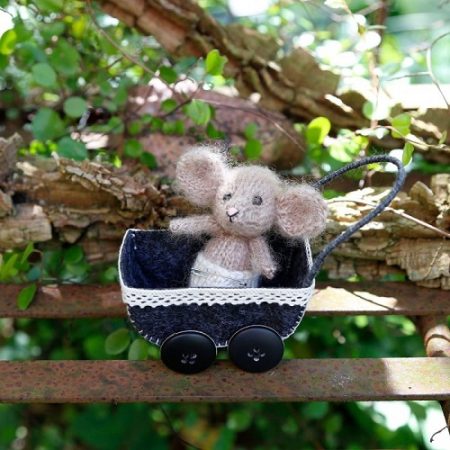 9 Cute Knitted Rat Free Patterns ⋆ Bright Stuffs