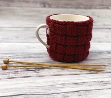 15 Knitted Mug Cozy Free Patterns ⋆ Bright Stuffs