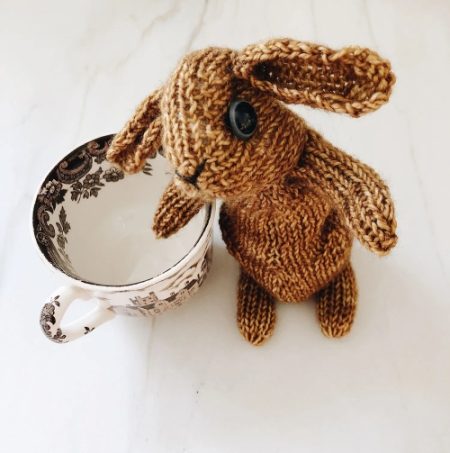 13 Free Rabbit Knitting Patterns ⋆ Bright Stuffs