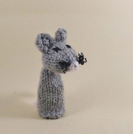 12 Knitted Animal Finger Puppets Free Patterns ⋆ Bright Stuffs