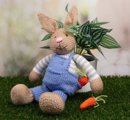 13 Free Rabbit Knitting Patterns ⋆ Bright Stuffs