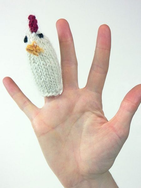 12 Knitted Animal Finger Puppets Free Patterns ⋆ Bright Stuffs