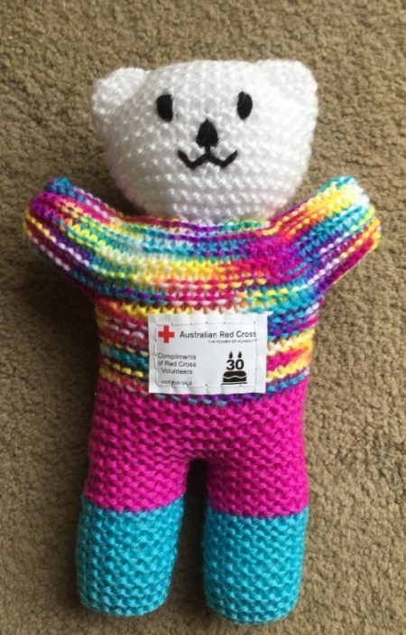8 Knitted Trauma Teddy Free Patterns ⋆ Bright Stuffs