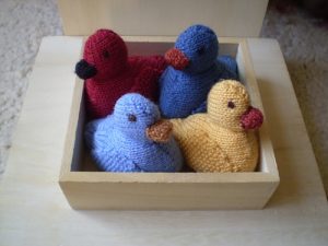 8 Free Duck Knitting Patterns ⋆ Bright Stuffs