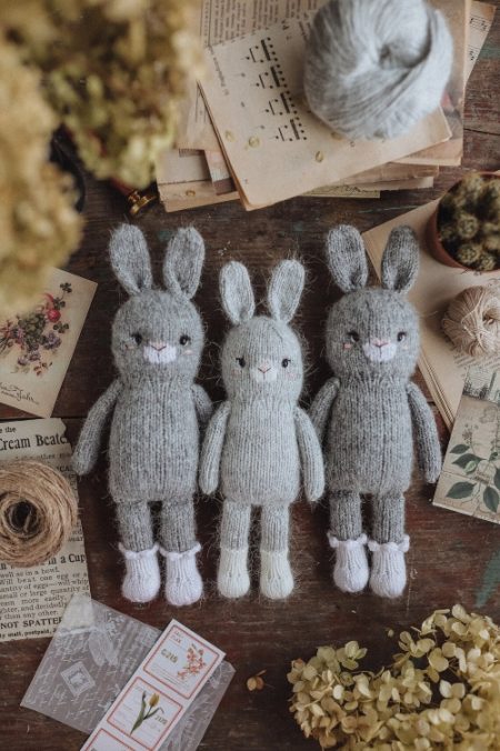 13 Free Rabbit Knitting Patterns ⋆ Bright Stuffs