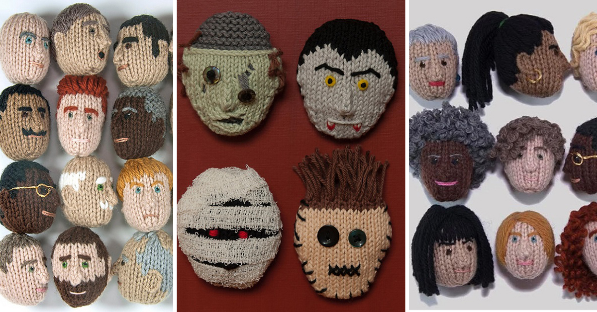 6 Knitted Faces Ideas That Aren’t Free But Totally Worth the Price ⋆ ...