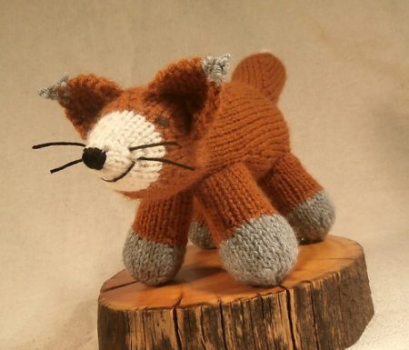 9 Knitted Fox Free Patterns ⋆ Bright Stuffs