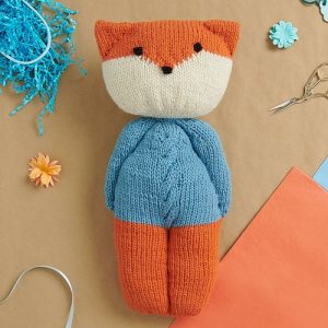 9 Knitted Fox Free Patterns ⋆ Bright Stuffs