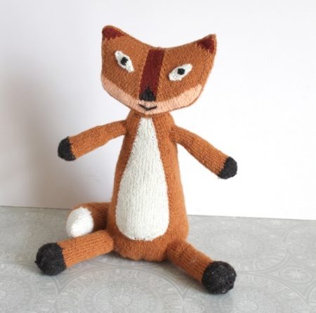 9 Knitted Fox Free Patterns ⋆ Bright Stuffs