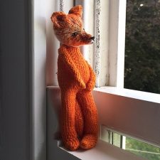 9 Knitted Fox Free Patterns ⋆ Bright Stuffs