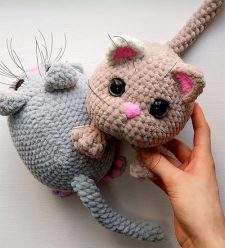 12 Knitted Kittens Free Patterns ⋆ Bright Stuffs