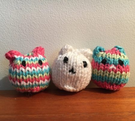15 Knitted Mini Cats Free Patterns ⋆ Bright Stuffs