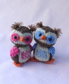 16 Owl Free Knitting Patterns ⋆ Bright Stuffs