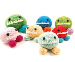 14 Monsters Free Knitting Patterns ⋆ Bright Stuffs