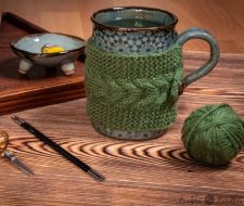 15 Knitted Mug Cozy Free Patterns ⋆ Bright Stuffs