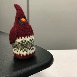 7 Knitted Cardinals Free Patterns ⋆ Bright Stuffs