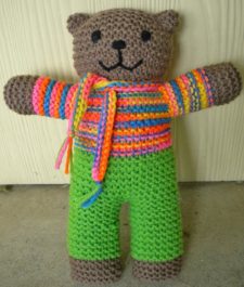 8 Knitted Trauma Teddy Free Patterns ⋆ Bright Stuffs