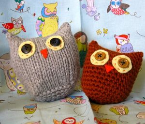 16 Owl Free Knitting Patterns ⋆ Bright Stuffs