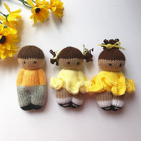 15 Knitted Pocket Buddies Free Patterns ⋆ Bright Stuffs