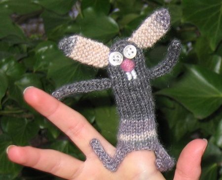 12 Knitted Animal Finger Puppets Free Patterns ⋆ Bright Stuffs