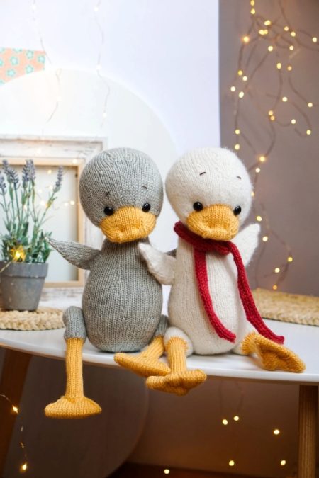 9 Knitted Goose Patterns ⋆ Bright Stuffs