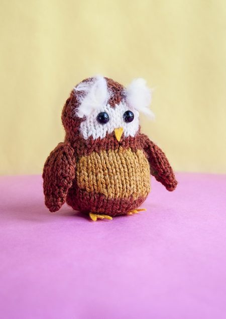 16 Owl Free Knitting Patterns ⋆ Bright Stuffs