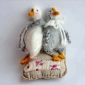 9 Knitted Goose Patterns ⋆ Bright Stuffs