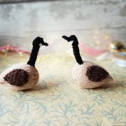 9 Knitted Goose Patterns ⋆ Bright Stuffs