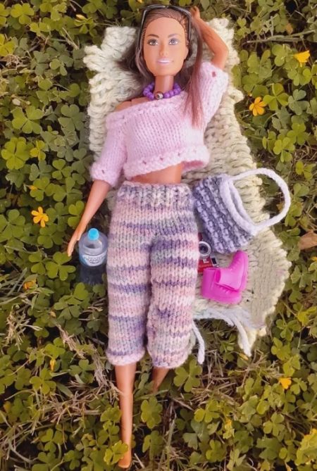 18 Knitted Barbie Cloth Free Patterns ⋆ Bright Stuffs