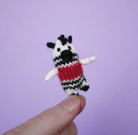 18 Knitted Mini Animals Free Patterns ⋆ Bright Stuffs