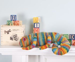 7 Knitted Lizards Free Patterns ⋆ Bright Stuffs