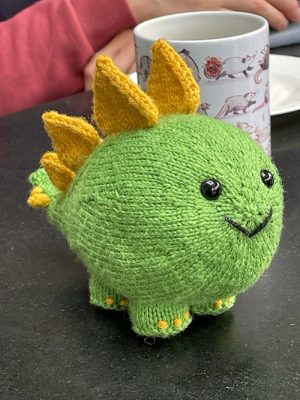 10 Dinosaur Free Knitting Patterns ⋆ Bright Stuffs