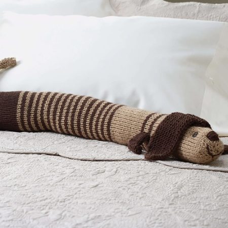 14 Unique Knitted Draft Stoppers ⋆ Bright Stuffs