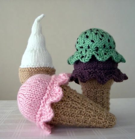 20 Knitted Food Free Patterns ⋆ Bright Stuffs