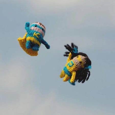 14 Knitted Superhero Dolls Free Patterns ⋆ Bright Stuffs