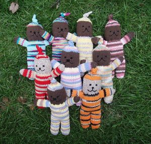 9 Knitted Army Free Patterns ⋆ Bright Stuffs