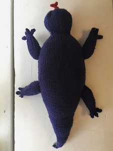 7 Knitted Lizards Free Patterns ⋆ Bright Stuffs