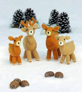 16 Knitted Woodland Animals Free Patterns ⋆ Bright Stuffs