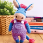 12 Knitted Donkey Free Patterns ⋆ Bright Stuffs