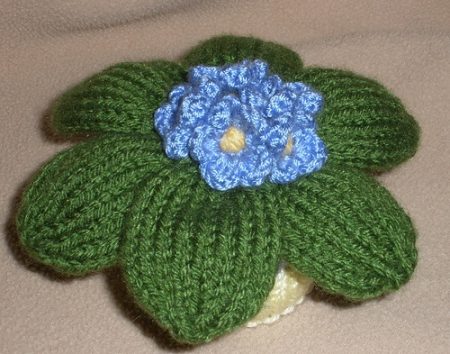 11 Knitted Flowers Free Patterns ⋆ Bright Stuffs