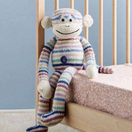 14 Knitted Monkey Free Patterns ⋆ Bright Stuffs