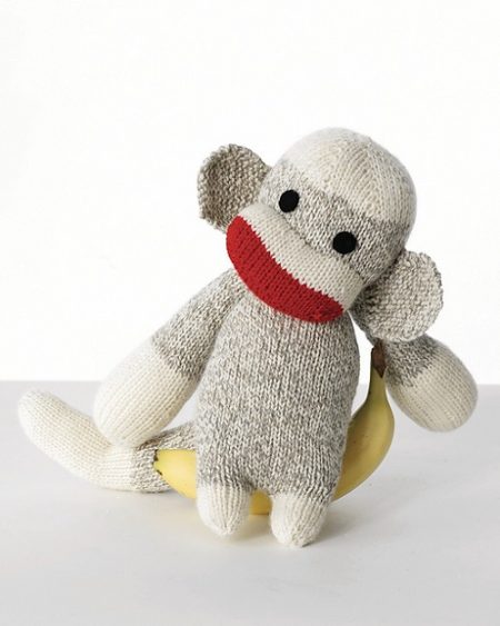 14 Knitted Monkey Free Patterns ⋆ Bright Stuffs